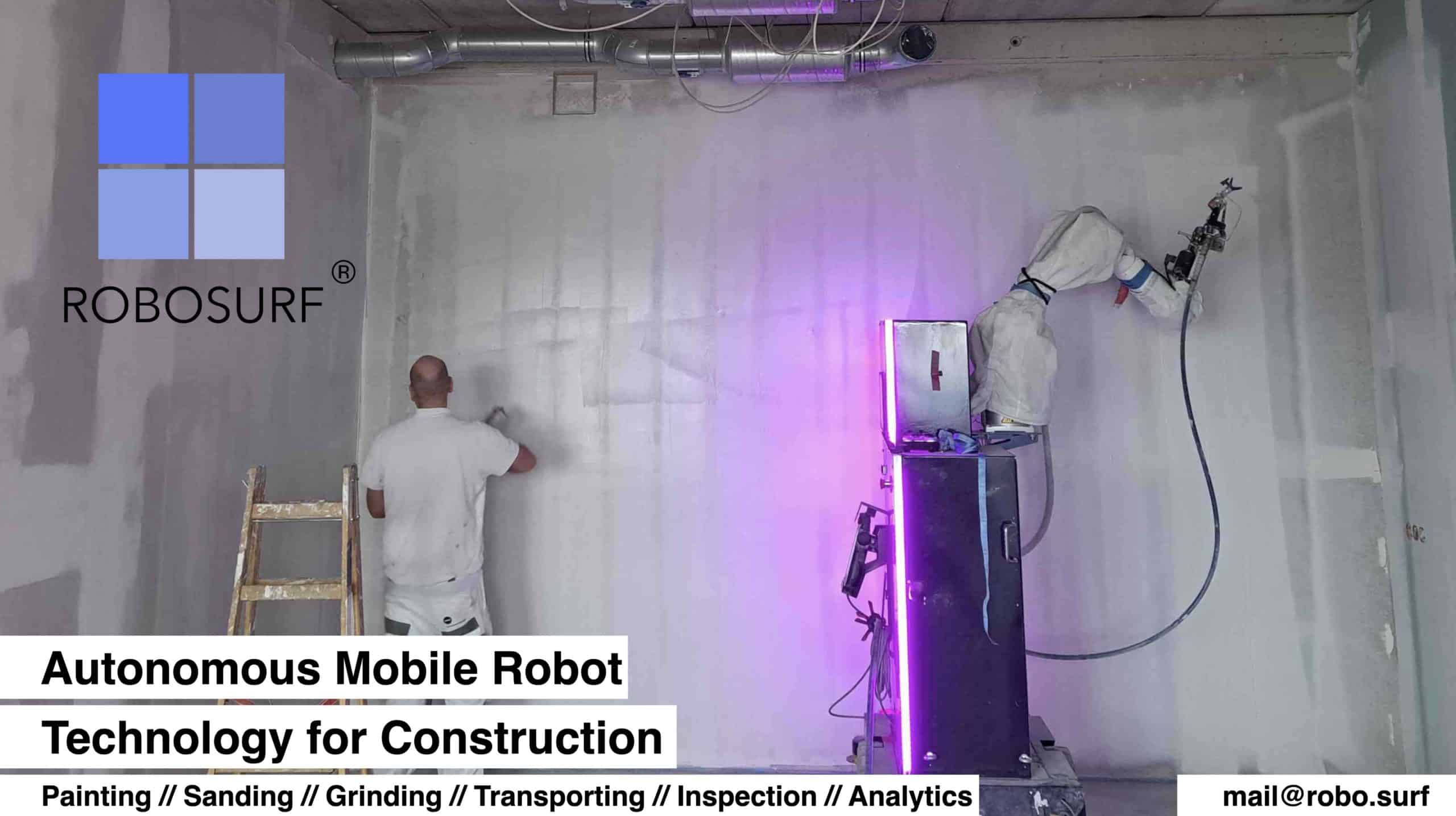 Mobile Robot Technology to automate Composite Works